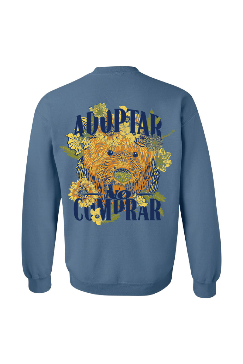Adoptar Indigo Crewneck – APA Merch