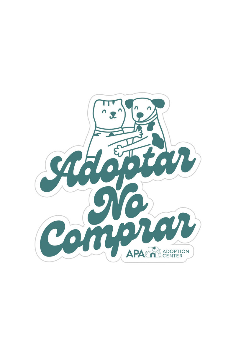 Adoptar Sticker – APA Merch