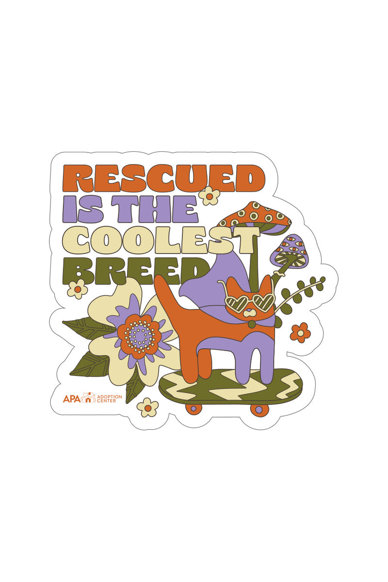 Coolest Breed Sticker – APA Merch