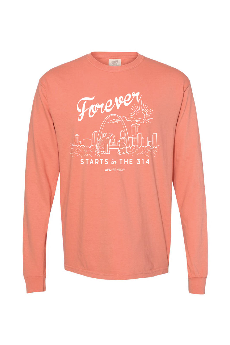 Forever 314 Terracotta Long Sleeve Tee – APA Merch
